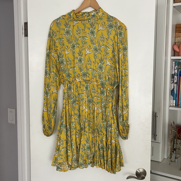 RHODE | Dresses | Rhode Caroline Dress In Yellow Eden | Poshmark